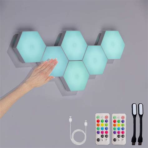 Smart Hexagon Lights With Remote Dual Control Led Sri Lanka Ubuy