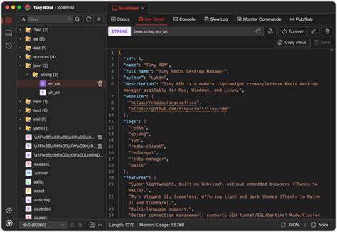 TinyRDM Dari Negara Tirai Bambu Redis Client Yang Bisa Diandalkan