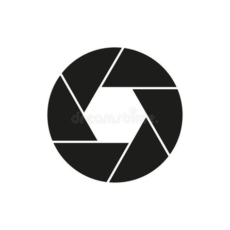 Camera Objective Icon Shutter Icon Vector Illustration For Your Web Site Design Logo App Ui