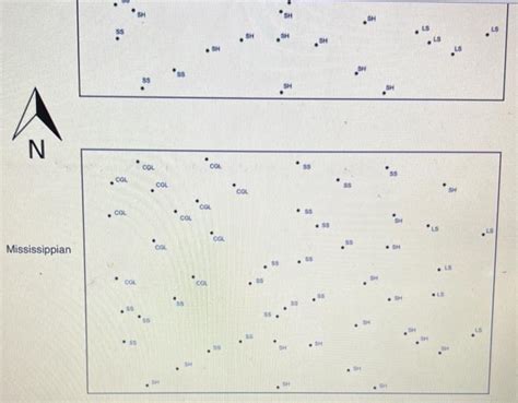 Solved Written Question Facies Map Complete These Two Chegg Com