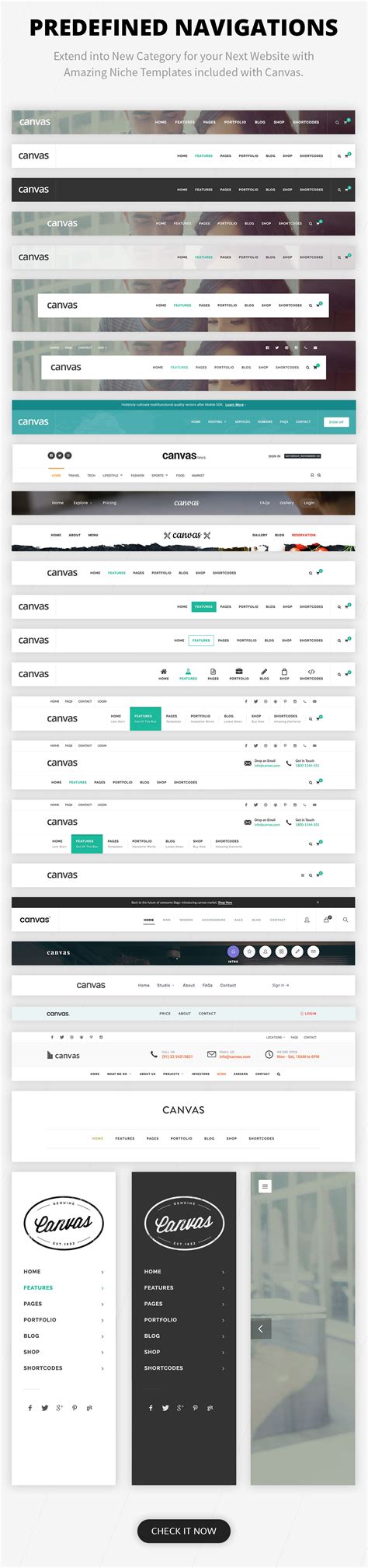 Canvas The Multi Purpose Html5 Template Gallery Addon