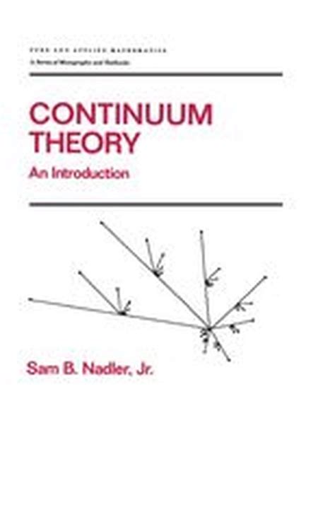 Chapman And Hall Crc Pure And Applied Mathematics Continuum Theory Ebook Sam