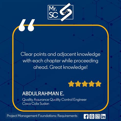 Project Management Foundations Requirements On Linkedin Alwaysbelearning Supplychain