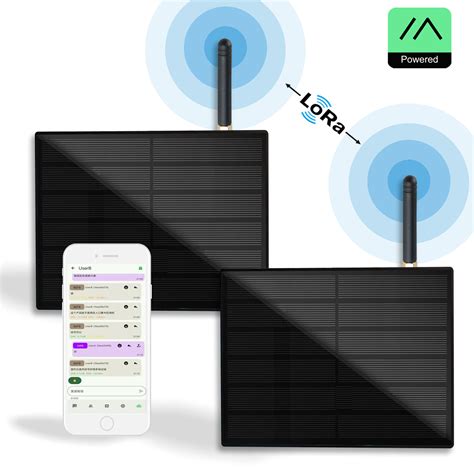 🔥 Outdoor Communication Handy Gadget Solar Lora 3 Km Repeater