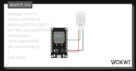 Dht 11 Wokwi Esp32 Stm32 Arduino Simulator