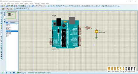 simulation des projets arduino sur proteus isis moussasoft