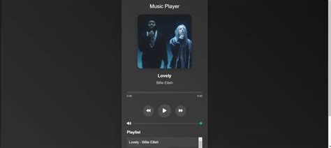 Mahmoud Badr On Linkedin Musicplayer Javascript Frontenddevelopment