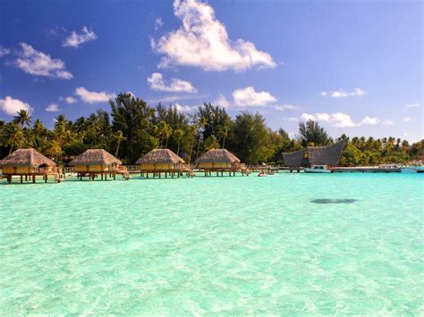 Bora Bora Green Blue Lagoon HD desktop wallpaper : Widescreen : High ...