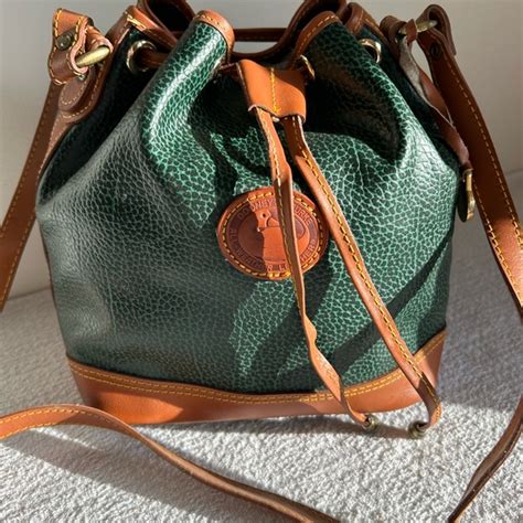 Dooney And Bourke Bags Vintage Dooney Bourke Drawstring Bucket Bag In
