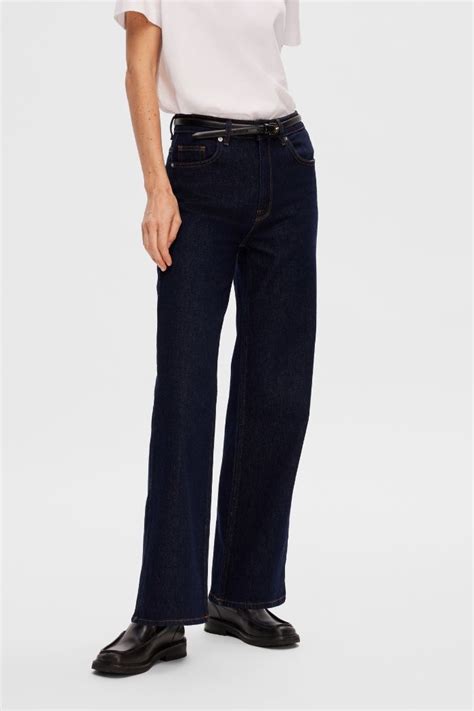 Selected Femme Alice Jeans Hw Long Jeans Collected