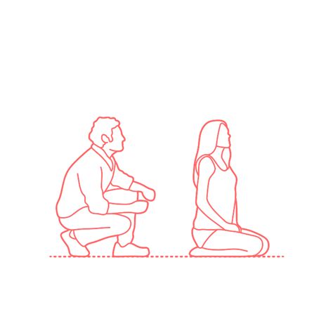 Person Kneeling Reference Temer Wallpaper
