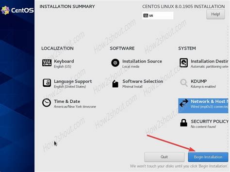 How To Download And Install Centos 8 Minimal Server Version Linuxshout