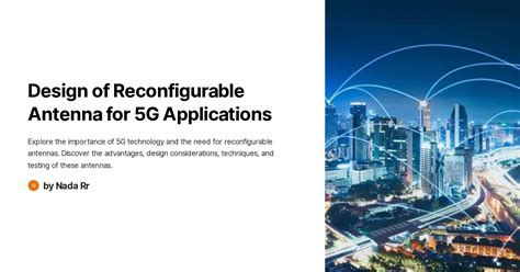 Design Of Reconfigurable Antenna For 5g Applications