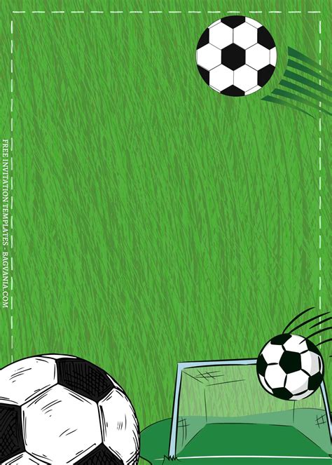 Football Invitation Template Best Templates Resources