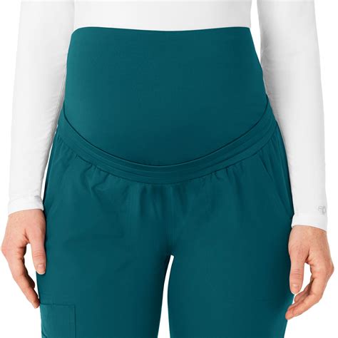 Carhartt Force Essentials Womens Maternity Jogger Scrub Pant Caribb