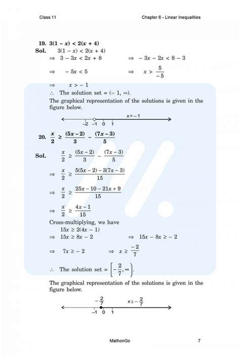 Ncert Solutions For Class 11 Maths Chapter 6 Exercise 61 Mathongo