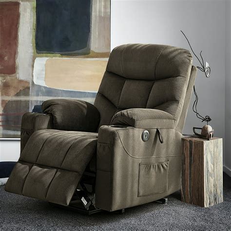 Julys Song Power Lift Recliner Chair Heat Lay Flat Assist Motorized