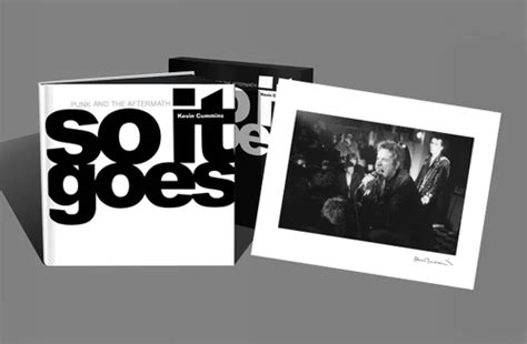 Kevin Cummins So It Goes Limited Edition With Print Lucy Bell Gallery