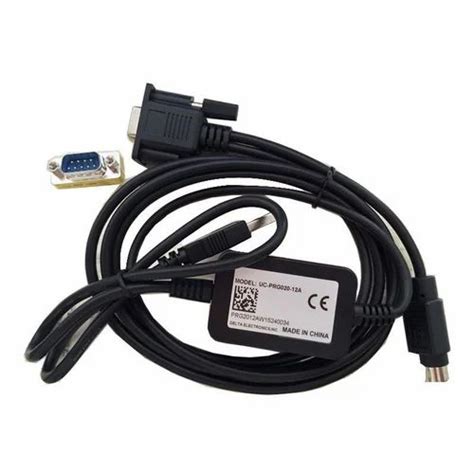 Black Pvc Delta Plc Programming Cable Uc Prg020 12a At ₹ 2900 In New Delhi