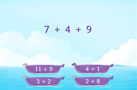 Free Selecting The Equivalent Addition Expression Game Splashlearn