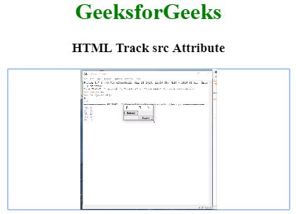 HTML Src Attribute GeeksforGeeks