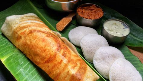جنوبی بھارت کے روایتی کھانے ڈوسا، اڈلی، وڑا اور سامبر