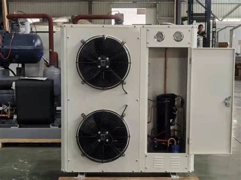 Fruit Vegetabe Meat Seafood Medicine Air Cooling Scroll Compressor Refrigeration Condensing For