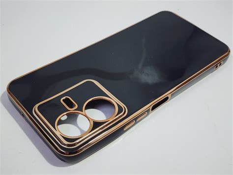 Vivo Y TPU Gold Chrome Back Cover BT Limited Edition Store