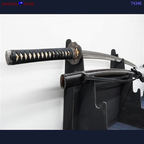 T4346 Katana Sword Kanenori In Ornate Mounting Contemporary 1985