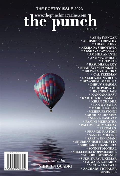 The Punch Magazines Poetry Issue 2023