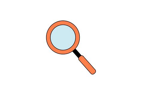 School Magnifying Glass Icon Graphic By Nativeevisual · Creative Fabrica
