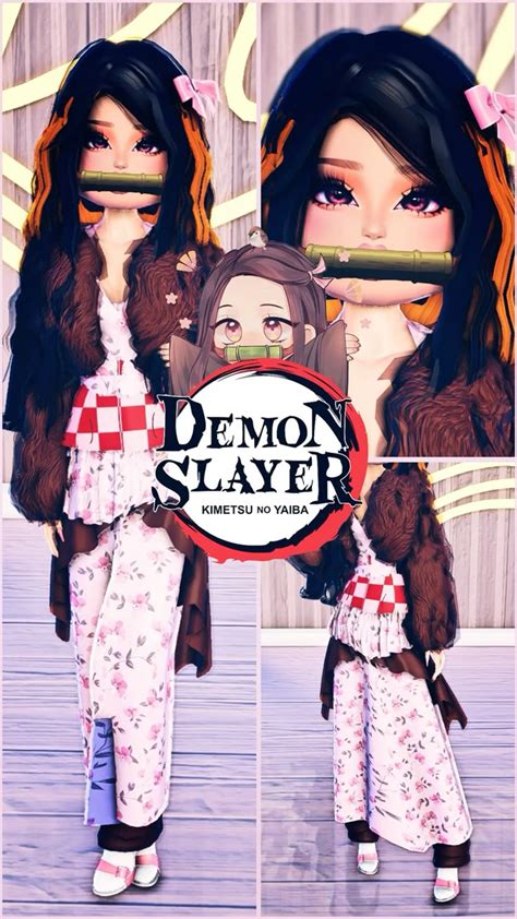 Nezuko Outfit Dress To Impress In 2024 Photographer Outfit Dress To Impress Dress