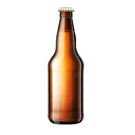 Premium Vector Beer Bottle Vector Illustration