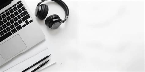 Modern Workspace Essentials Premium Ai Generated Image