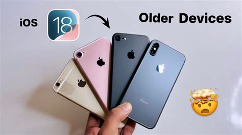 IOS 18 On IPhone 6s 7 8 And X IOS 18 New Update On Older Devices YouTube