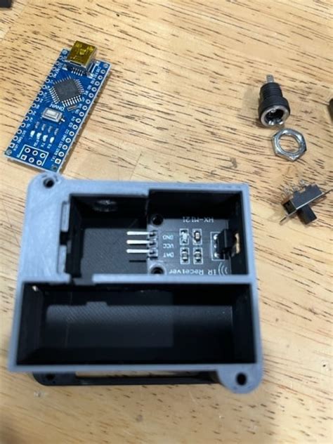 Arduino Nano V Case With V Battery Compartment And More By Newbie Yep Download Free Stl