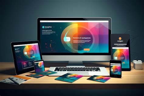 Premium Photo Webdesignerbrandingvisualidentity