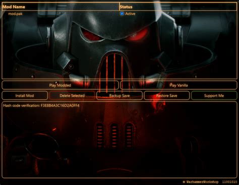 Installing The Mod Loader WarhammerWorkshop