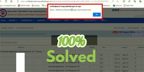 How To Fix An Error Occurred When Attempting To Sign The Content The
