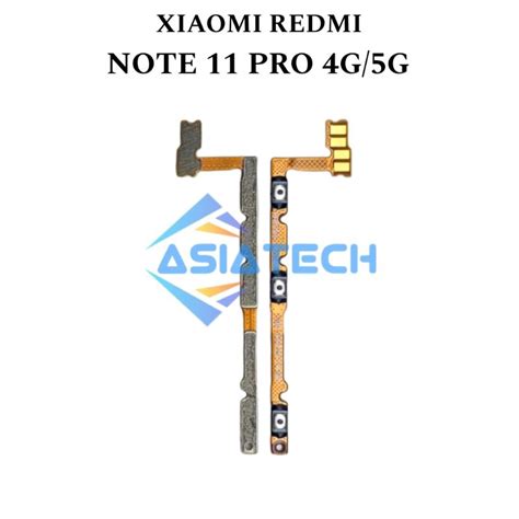 TOMBOL Flexible ON OFF VOL XIAOMI REDMI NOTE PRO G G FLEXIBEL POWER ON OFF VOLUME Button In