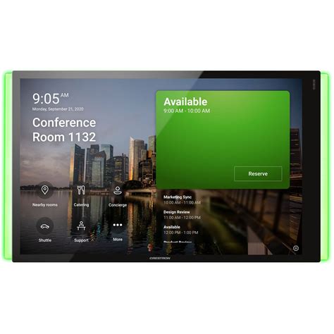 Crestron 10 1 Room Scheduling Touchscreen Tss 1070 T B S Lb Kit