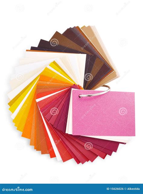 Colored Paper Cross Section Background Stacked In Wedges Stock
