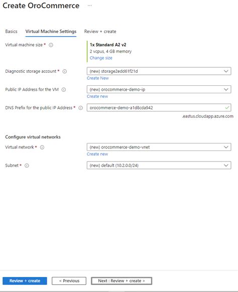 Azure Cloud Platform Orocommerce Orocrm And Oroplatform Documentation