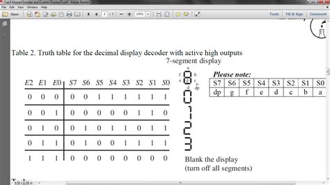 Annotated Schematic For The Keypad Encoder