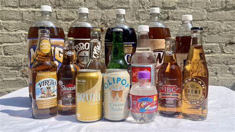Cream Soda Glass Bottles