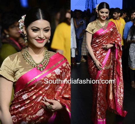 Urvashi Rautela In Sailesh Singhania South India Fashion