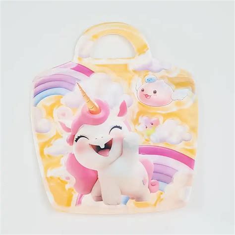 خرید زیپ کیف فانتزی طرح یونیکورن به بهترین قیمت در پیکوتویز عکس