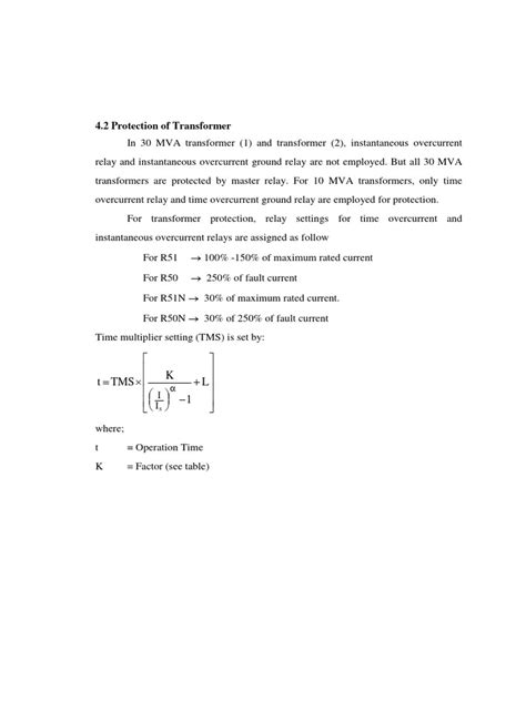 Calculation Protection Pdf Transformer Electrical Impedance