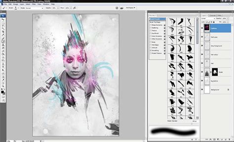 How To Create A Photoshop Brush Tutorials Web Tech Tips