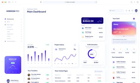 Horizon UI Free React Admin Template For Trendy Dashboards
